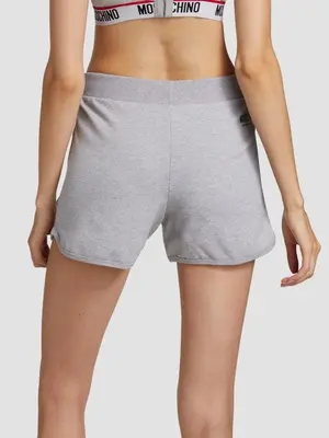 Moschino Logo Tape Sweat Shorts