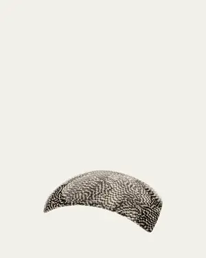 France Luxe France Luxe Classic Couture Barrette Opera Silver