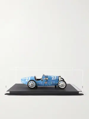 AMALGAM COLLECTION Bugatti Type 35 1:8 Model Car - Blue