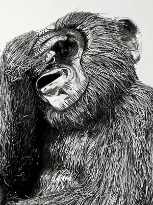 Buccellati See-no-evil Monkey Ornament