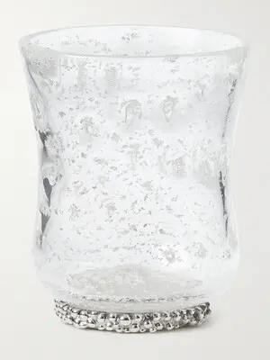 Buccellati Glass And Sterling Shot Glass - Silver