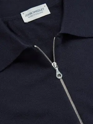 John Smedley Alston Slim-fit Merino Wool Zip-up Cardigan