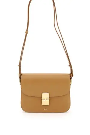 A.p.c. A.P.C. GRACE SMALL BAG Brown