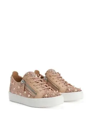 GIUSEPPE ZANOTTI Stud-embellished Sneakers