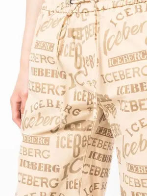 Iceberg Logo-print Deck Shorts