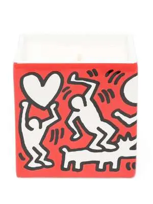 LIGNE BLANCHE Keith Haring Square Candle