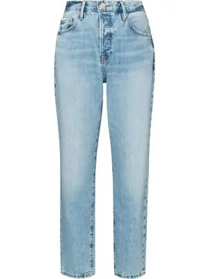 FRAME Le Original Cropped Ripped Jeans