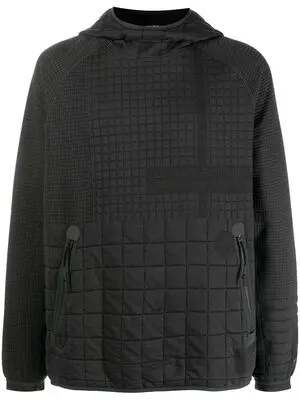 Nike Quilted Long-sleeve Hoodie