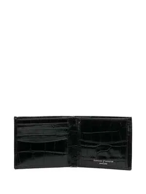 ASPINAL OF LONDON Embossed Croc Wallet