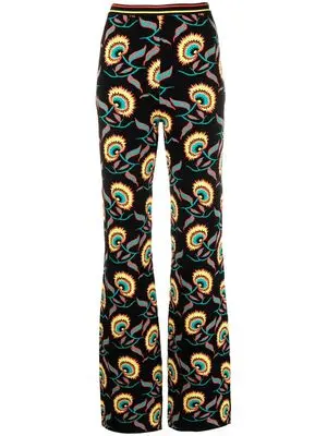 Rabanne Floral-print Trousers