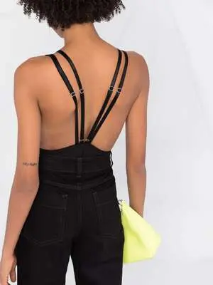 Alchemy Fashions X Lia Aram Plunge V-neck Bodysuit