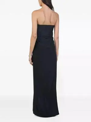 Gauge81 Silk Strapless Wrap Dress