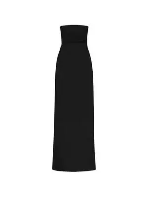 Gauge81 Silk Strapless Wrap Dress
