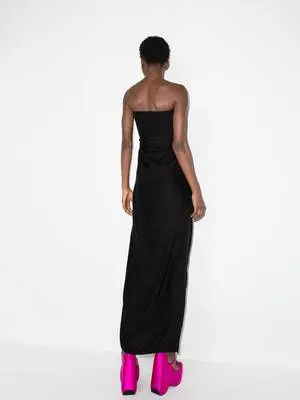 Gauge81 Silk Strapless Wrap Dress