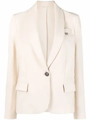 Brunello Cucinelli Single-breasted Blazer