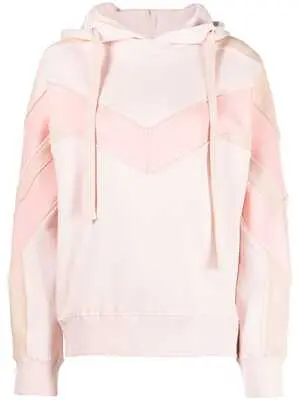 IRO PARIS Chalipa Zig-zag Hoodie - Pink