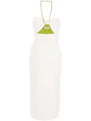 ADRIANA DEGREAS Cut-out Detail Dress