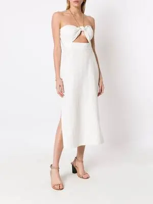 ADRIANA DEGREAS Cut-out Detail Dress