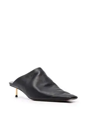 Nanushka Elongated Square-toe Mules