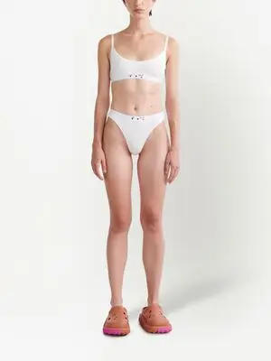 Off-White Two-pack Logo-print Thongs