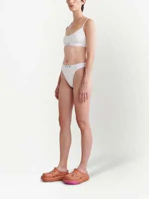 Off-White Two-pack Logo-print Thongs
