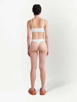 Off-White Two-pack Logo-print Thongs
