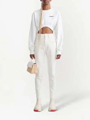 Off-White Corporate Slim-fit Trousers