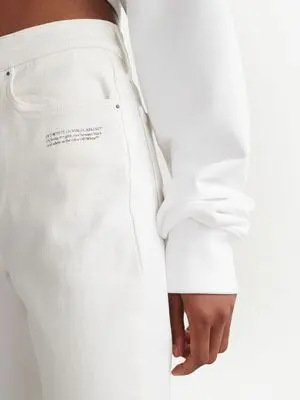 Off-White Corporate Slim-fit Trousers