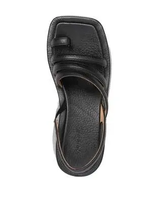 Marsèll Slingback Chunky Platform Sandals - Black