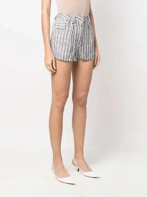 IRO PARIS Honza Striped Shorts