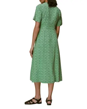 Whistles Printed Midi Dress