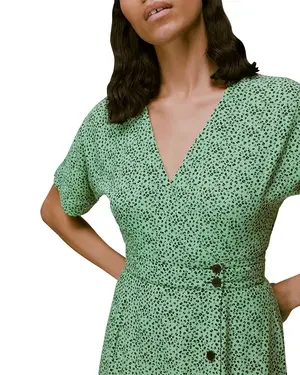 Whistles Printed Midi Dress