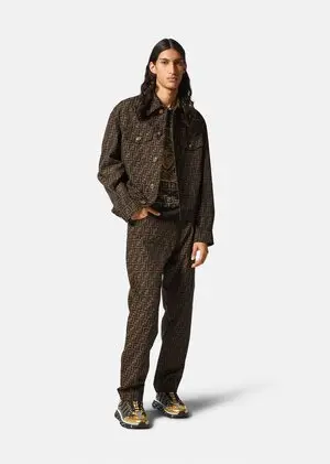 Versace Fendace Ff Jacquard Blazer