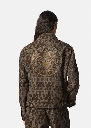 Versace Fendace Ff Jacquard Blazer