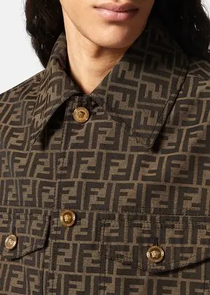 Versace Fendace Ff Jacquard Blazer