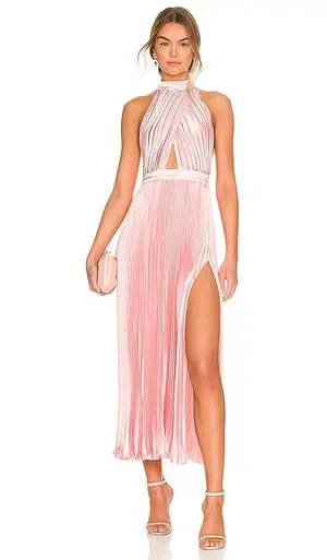 L'IDEE Renaissance Split Gown - Light Pink