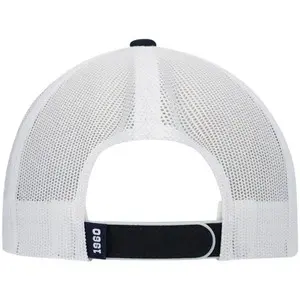 HOOEY Navy Dallas Cowboys Tri-color H Trucker Snapback Hat - Gray