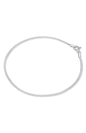 Bony Levy 14k Gold Herringbone Chain Bracelet - 14k White Gold