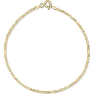 Bony Levy 14k Gold Herringbone Chain Bracelet - Yellow Gold