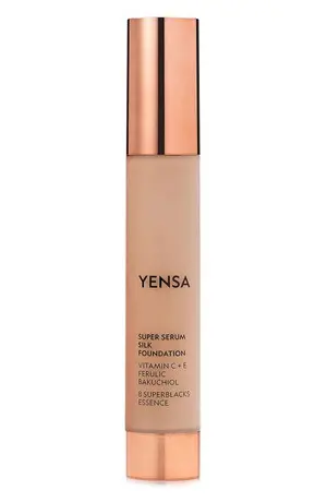YENSA Super Serum Silk Natural Glow Hydrating Peptide Foundation For Radiant Skin - Tan Warm
