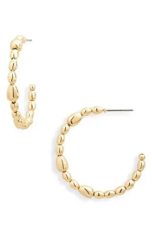 Nordstrom Nugget Hoop Earrings
