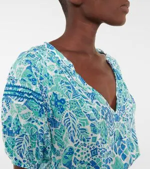 Poupette St Barth Bona Printed Minidress