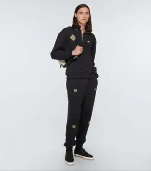 ADISH Logo Cotton Jersey Sweatshirt