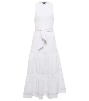 Veronica Beard Austyn Tiered Midi Dress