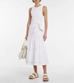 Veronica Beard Austyn Tiered Midi Dress