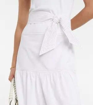 Veronica Beard Austyn Tiered Midi Dress