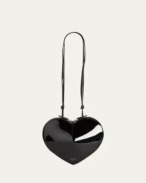 Alaïa Le Coeur Crossbody Bag - Noir