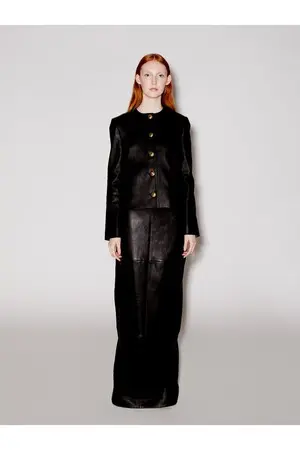 Rosetta Getty Tapered Maxi Skirt