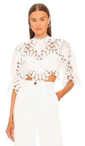 MICHAEL COSTELLO X Jovani Crop Top