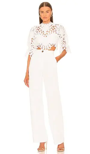 MICHAEL COSTELLO X Jovani Crop Top